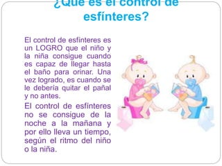 Control de esfínteres | PPTX
