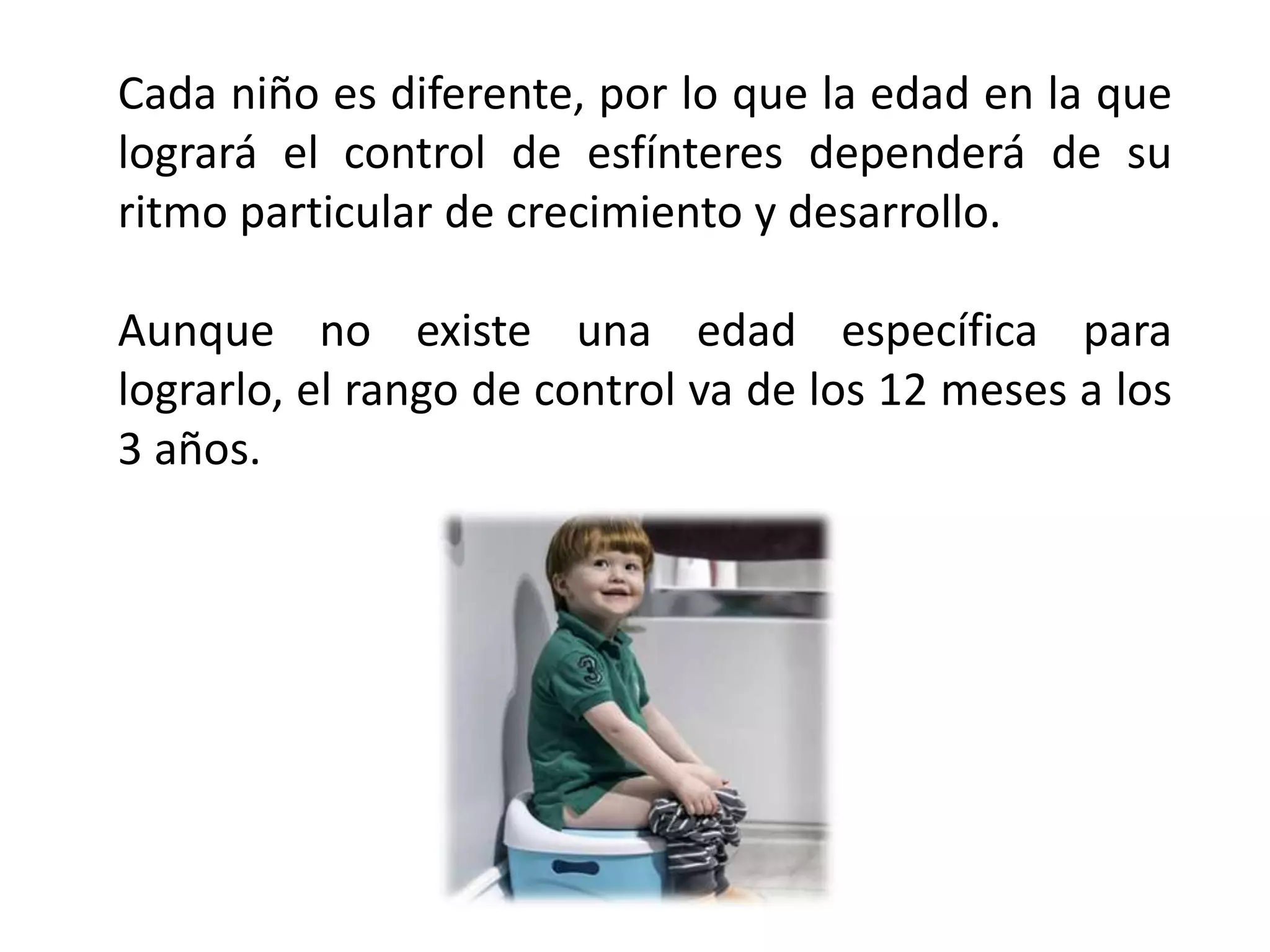 Control de esfinteres | PPTX
