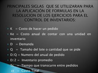 Control De Inventarios | PPT