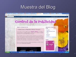 Control de la publicidad | PPT