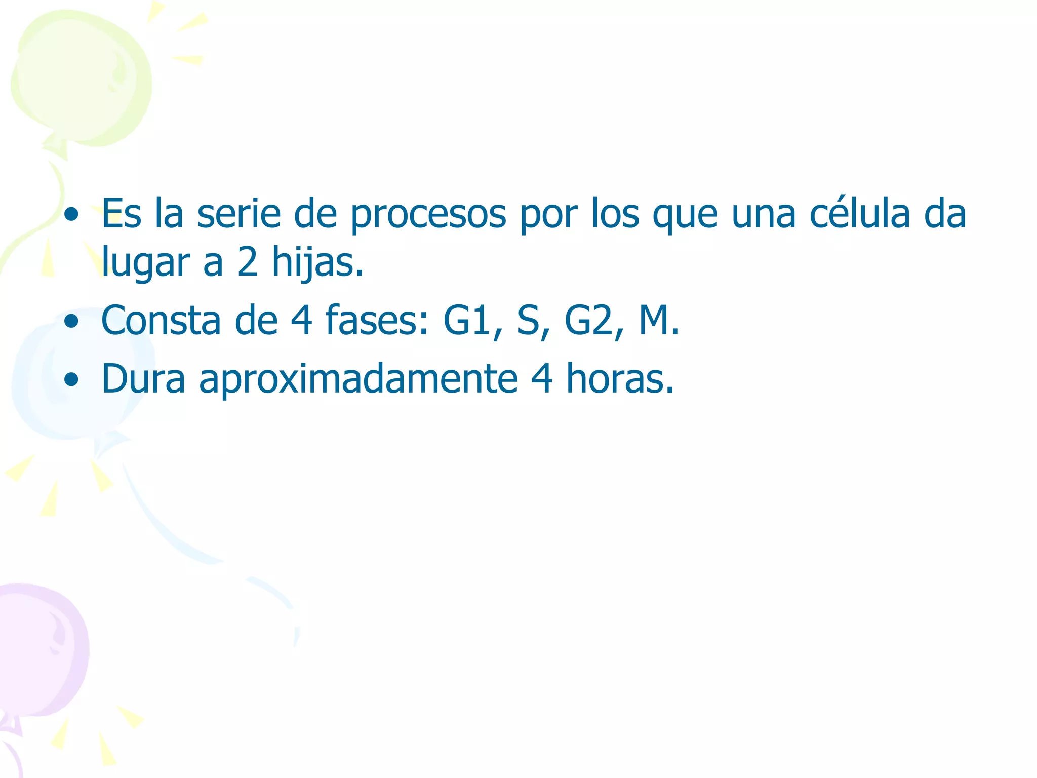 Control Del Ciclo Celular | PPT