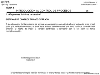 Control de procesos clase 1 | PPT