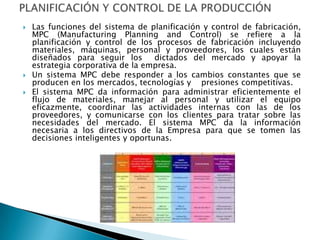 Control de ProduccióN | PPTX