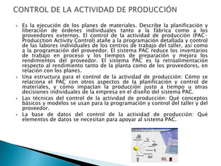 Control de ProduccióN | PPTX