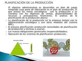 Control de ProduccióN | PPTX