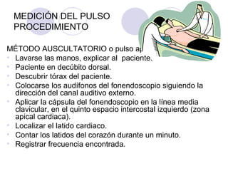 Control de signos_vitales_pulso | PPT