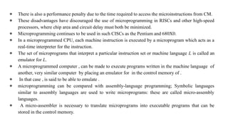 Comprehensive Control Unit Design: Hardwired and Microprogrammed ...
