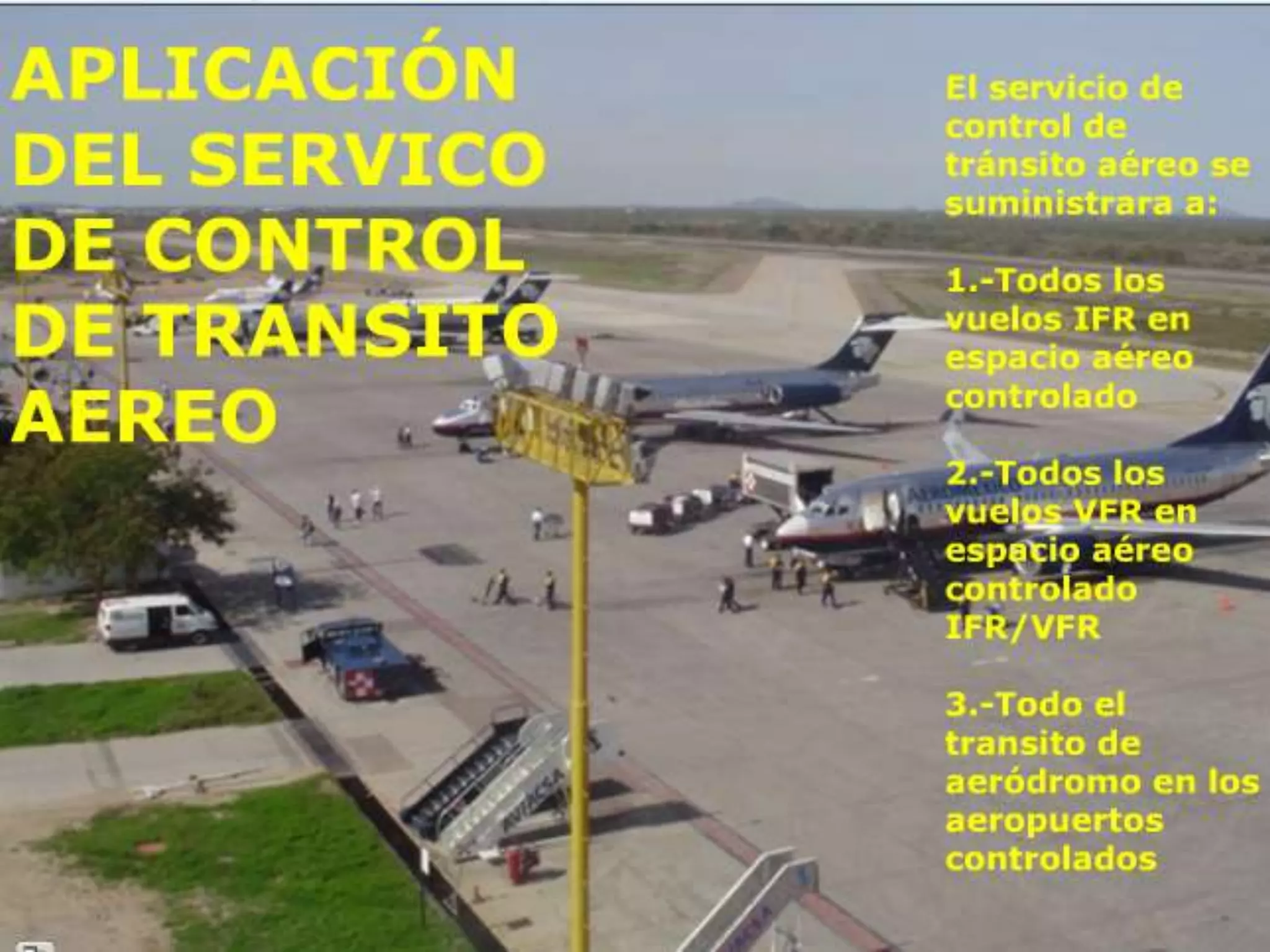 Control de transito aereo | PPT