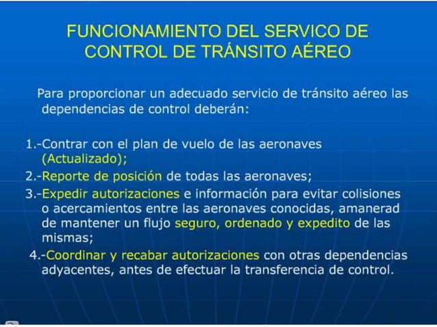Control de transito aereo | PPTX