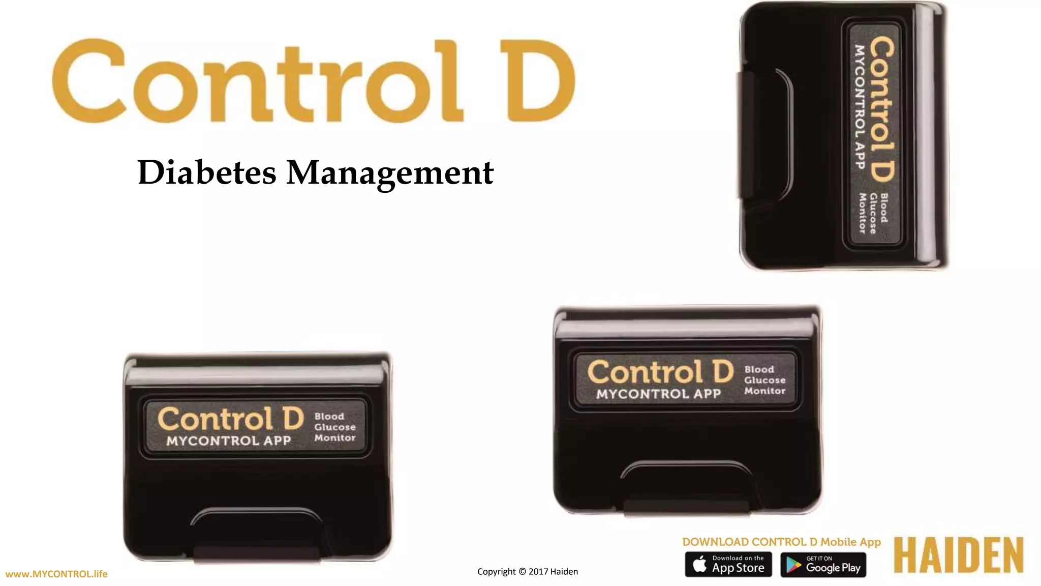 Control D Glucometer | PPT
