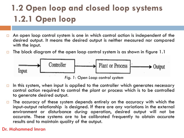 Control engineering module 1 part-a 18me71 | PDF
