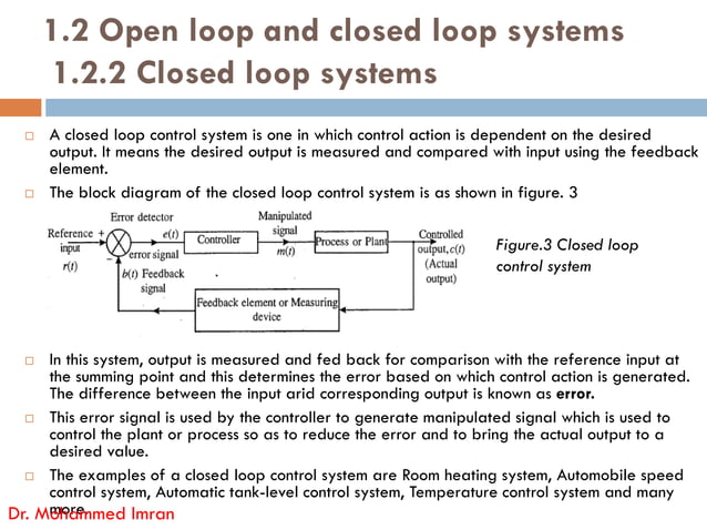 Control engineering module 1 part-a 18me71 | PDF