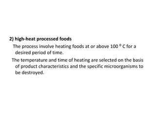 Control of microorganisms in food | PPT