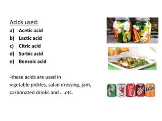 Control of microorganisms in food | PPTX