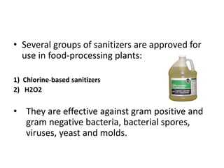 Control of microorganisms in food | PPT