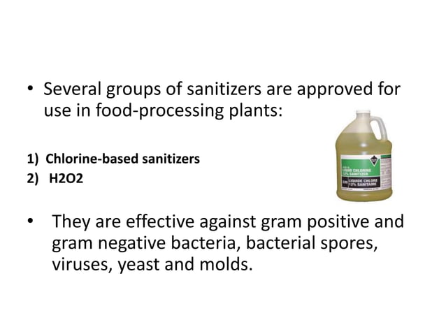 Control of microorganisms in food | PPT