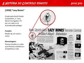 A história do controle remoto | PPS
