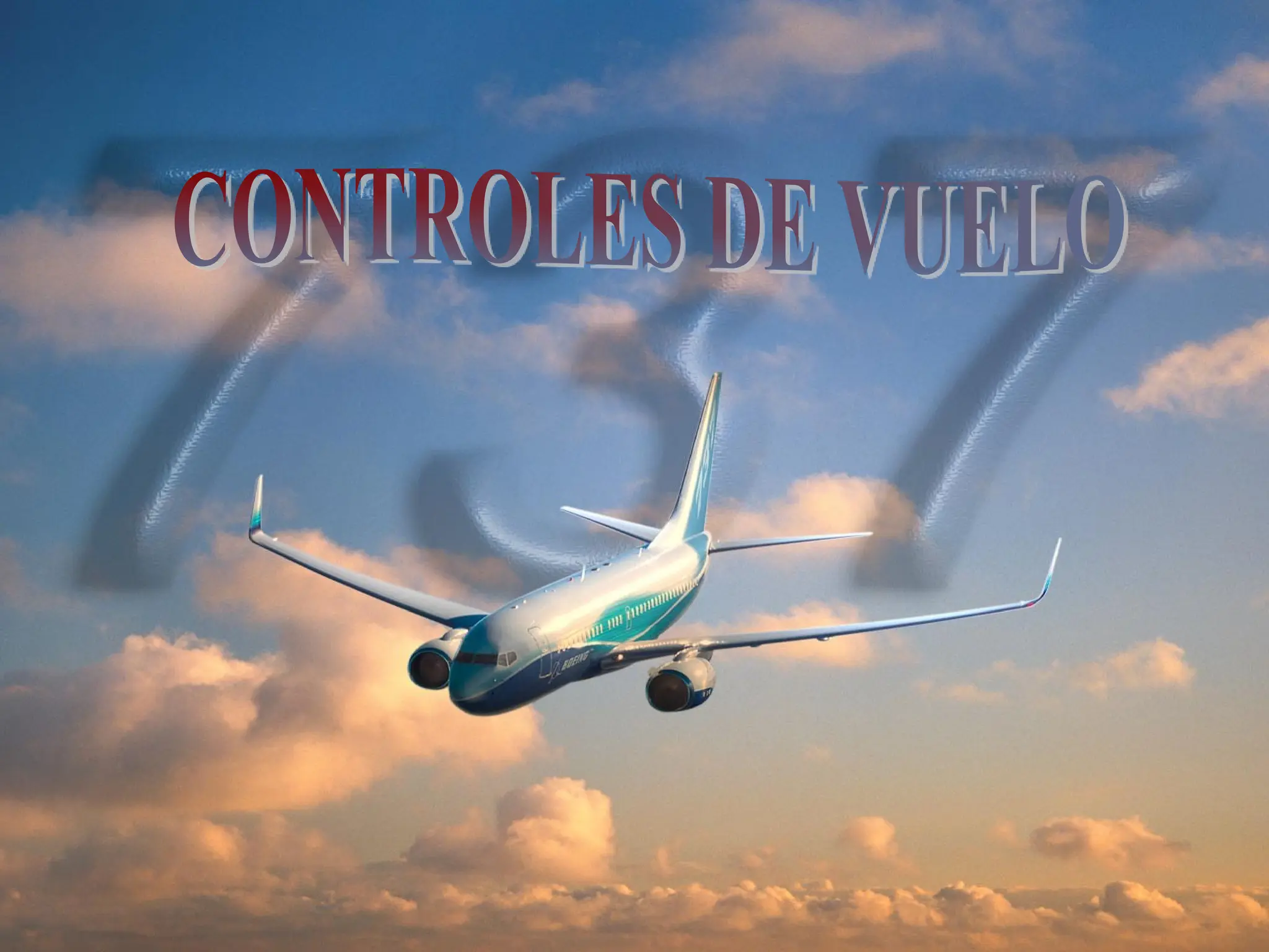 Controles de vuelo aviones de fuselage largo.ppt
