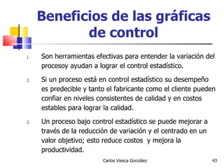Control Estadístico de la Calidad | PPT
