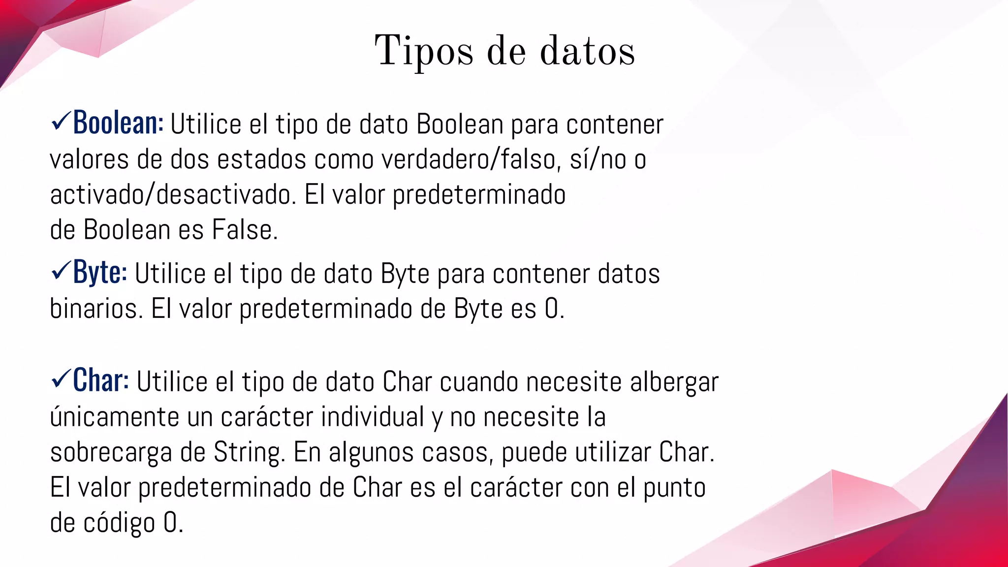 Controles y datos de visual basic | PPTX | Programming Languages ...