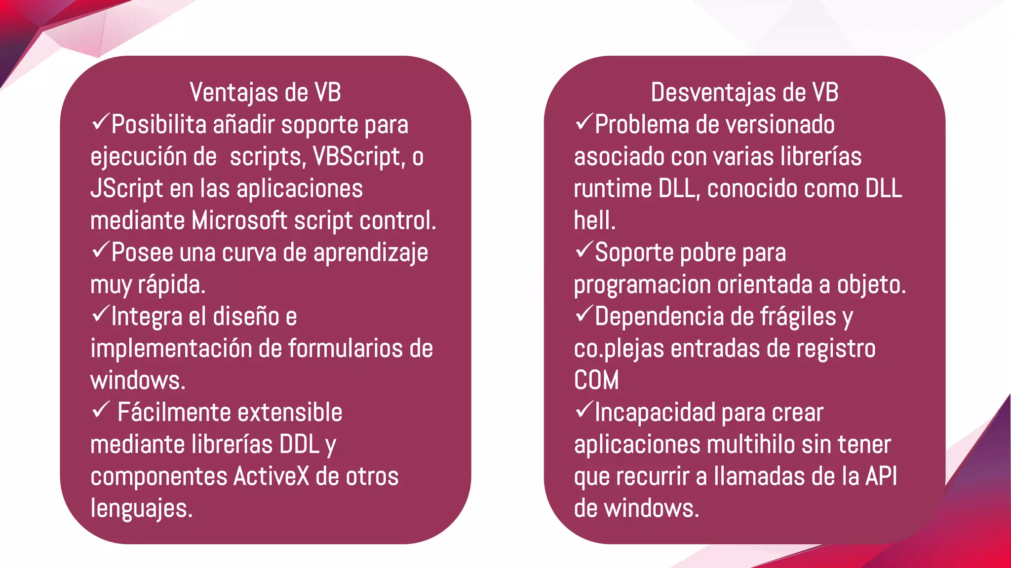 Controles y datos de visual basic | PPTX | Programming Languages ...