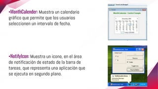 Controles y datos de visual basic | PPTX