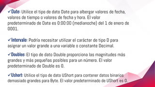 Controles y datos de visual basic | PPTX | Programming Languages ...