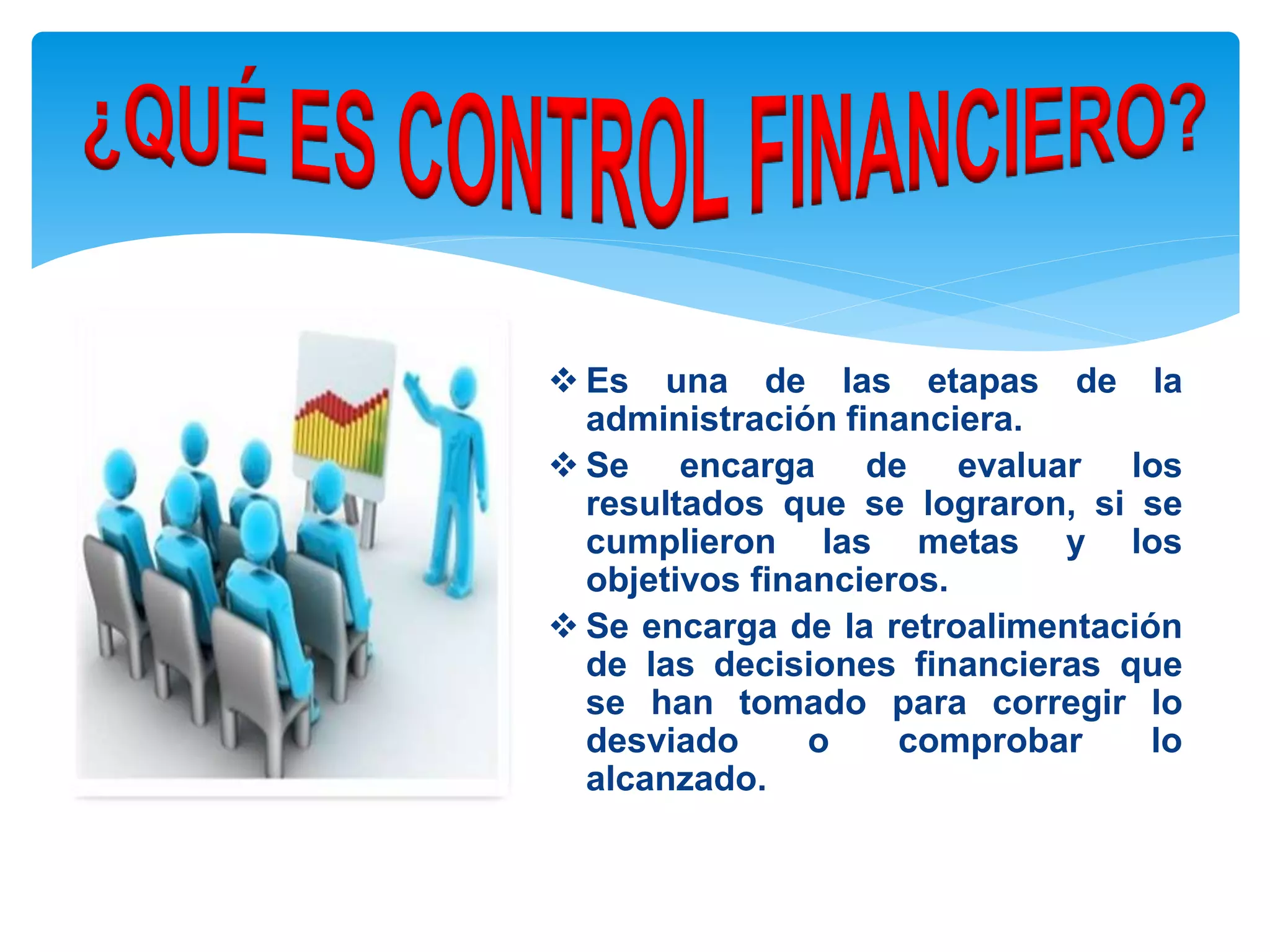 Control financiero | PPTX