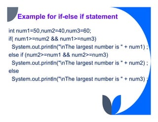 CONTROL FLOW STRUCTURE IN JAVA LANG.pdf