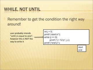 Control flow in c | PPT
