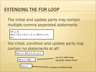 Control flow in c | PPT | Programming Languages | Computing