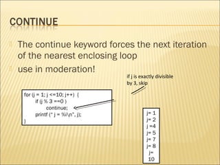 Control flow in c | PPT