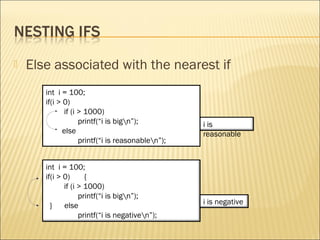 Control flow in c | PPT