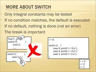 Control flow in c | PPT