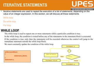 Control flow stataements | PPT