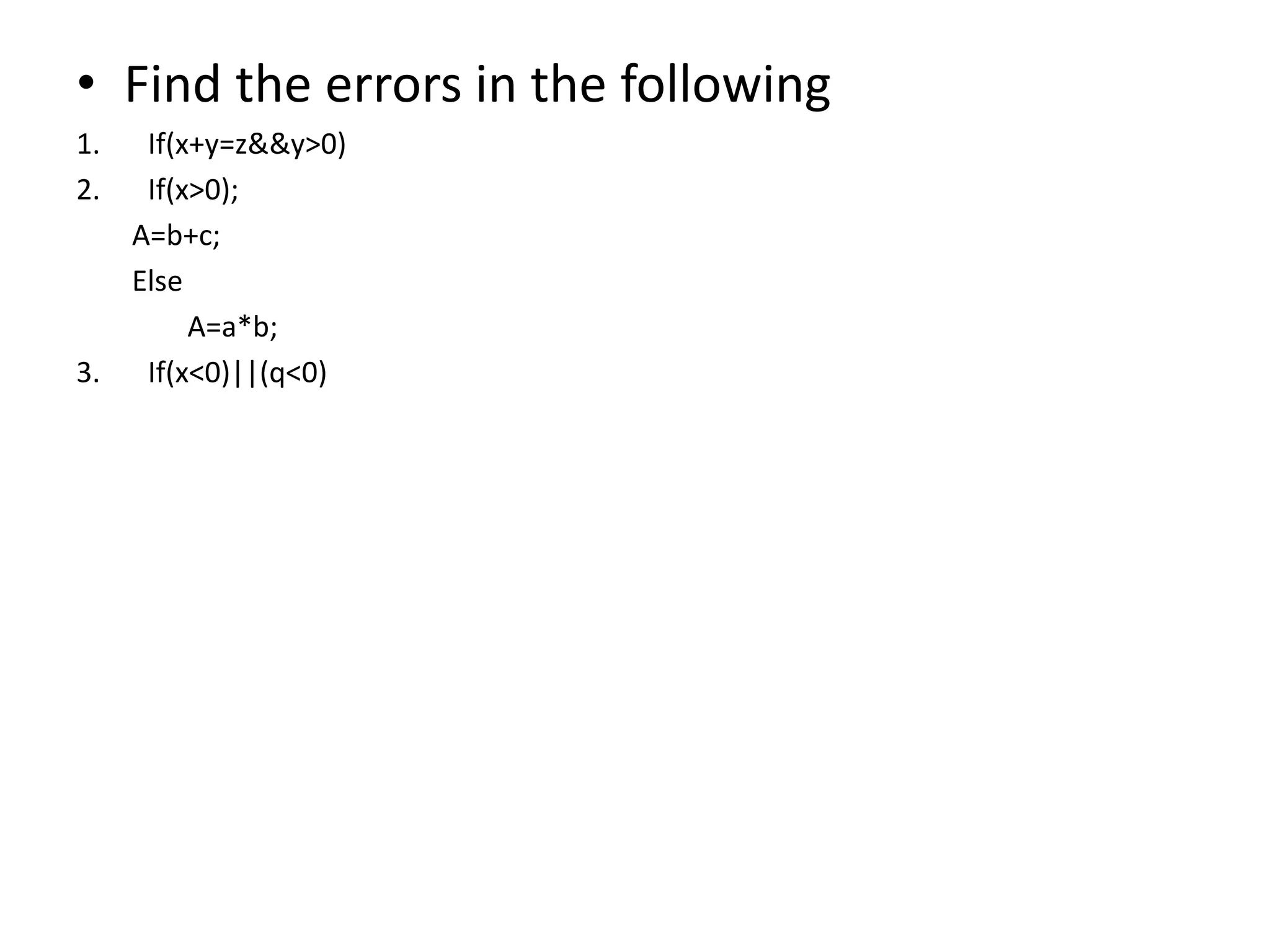 Control Flow Statements In Java Pptx Programming Languages Computing