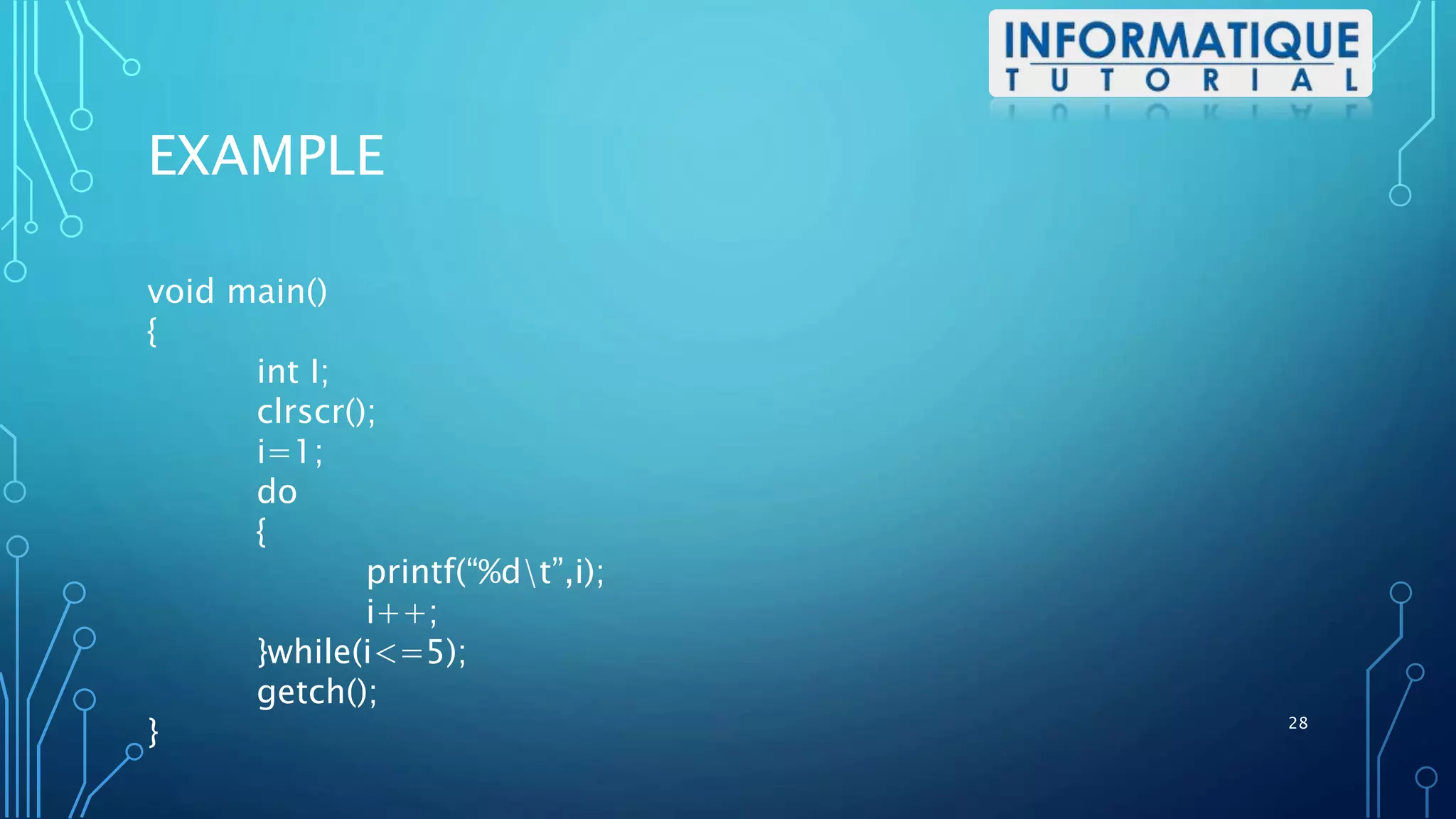 Control Flow Statements | PPTX
