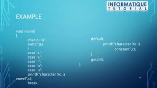 Control Flow Statements | PPTX