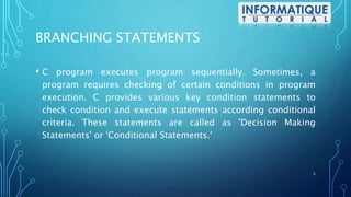Control Flow Statements | PPTX