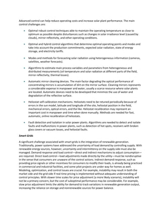 Control For Renewable Energy & Smart Grids | PDF