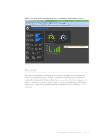 Control General de un Despliegue QlikView | PDF