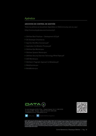 Control General de un Despliegue QlikView | PDF