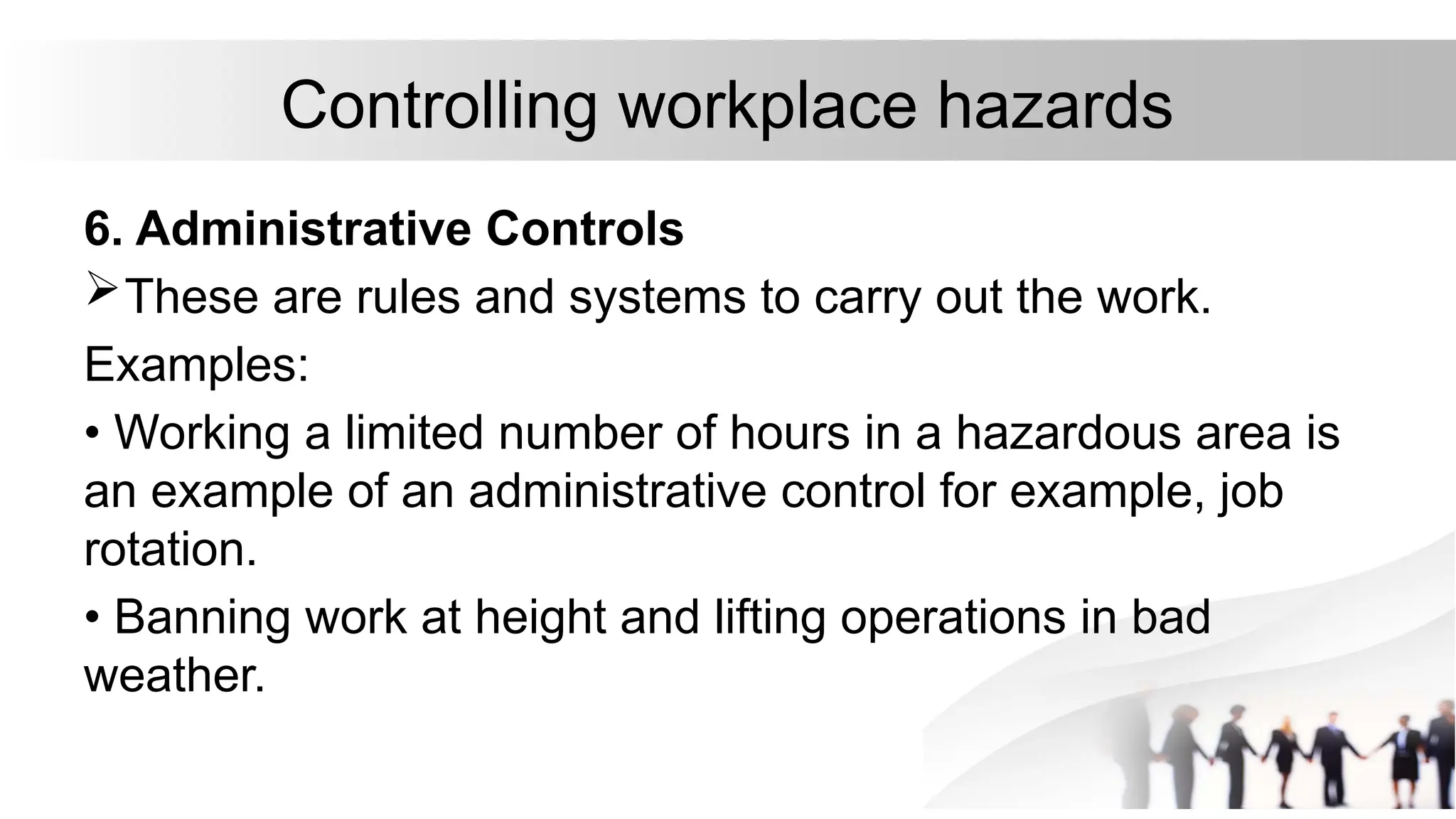 Controll occupational hazard found in the workplace.pptx