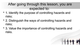 Controll occupational hazard found in the workplace.pptx