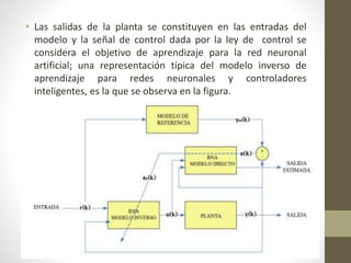 Controlador con Red Neuronal Inversa | PPTX