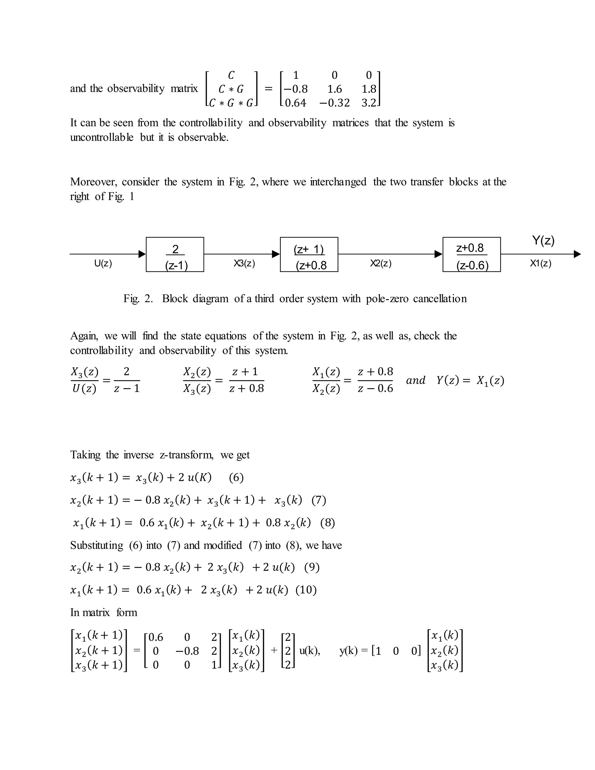 Controllability observability-pole-zero-cancellation | DOCX