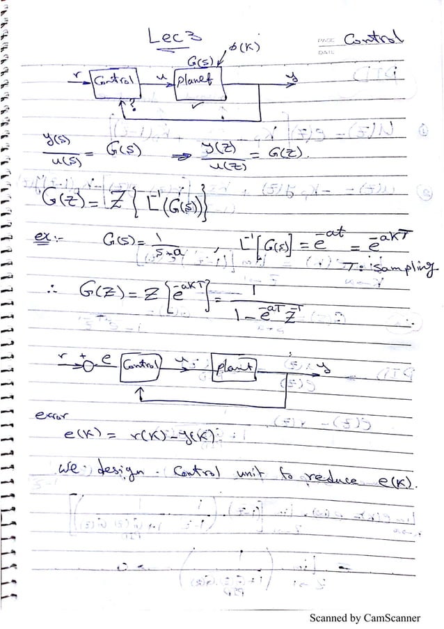 Control lec 3 | PDF
