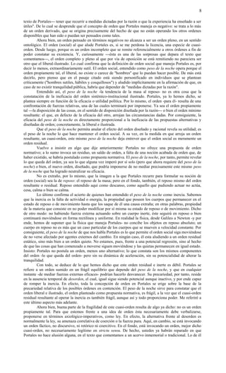 Control lectura el peso de la noche | DOC