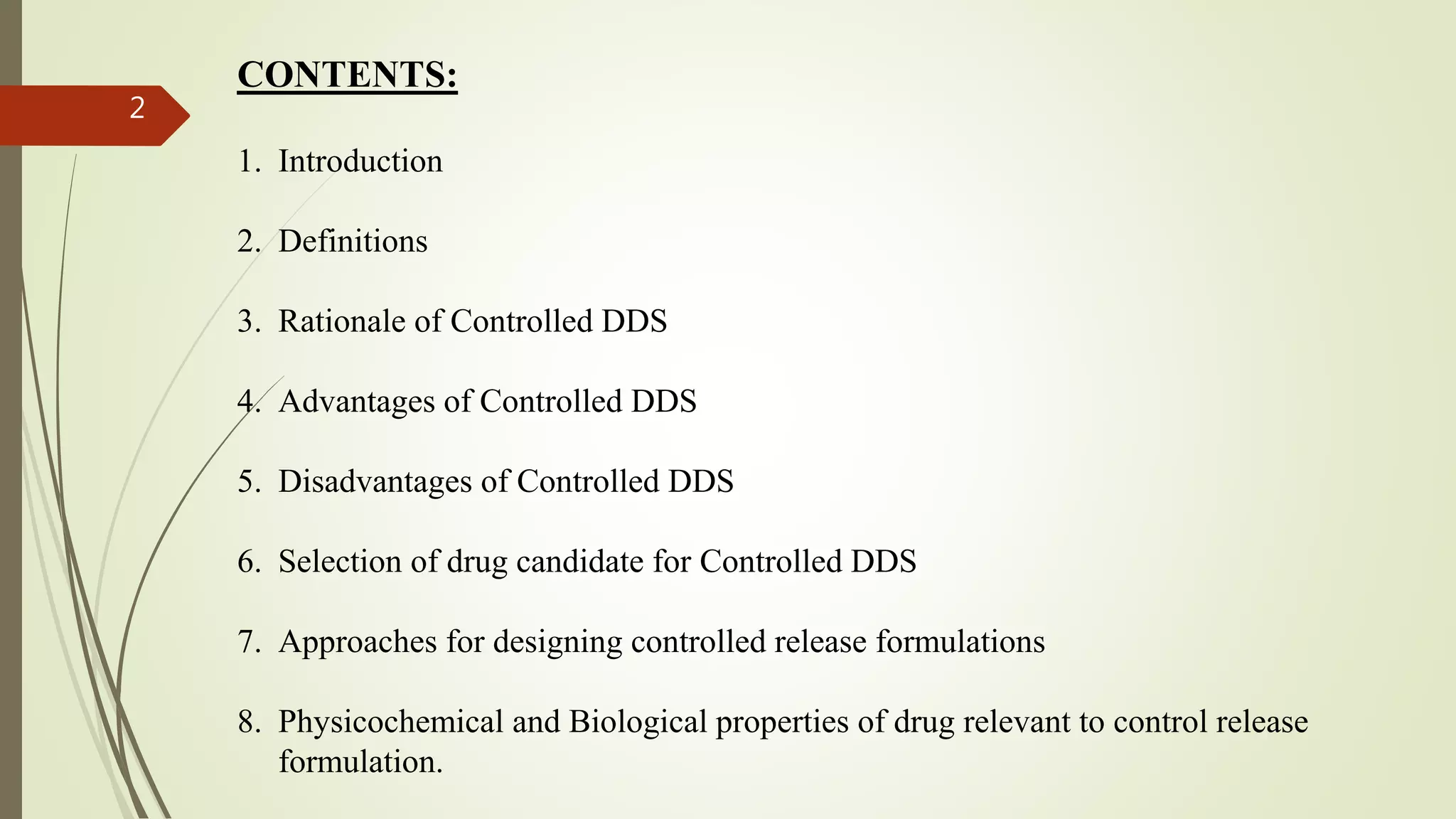 Controlled drug delivery system | PPTX