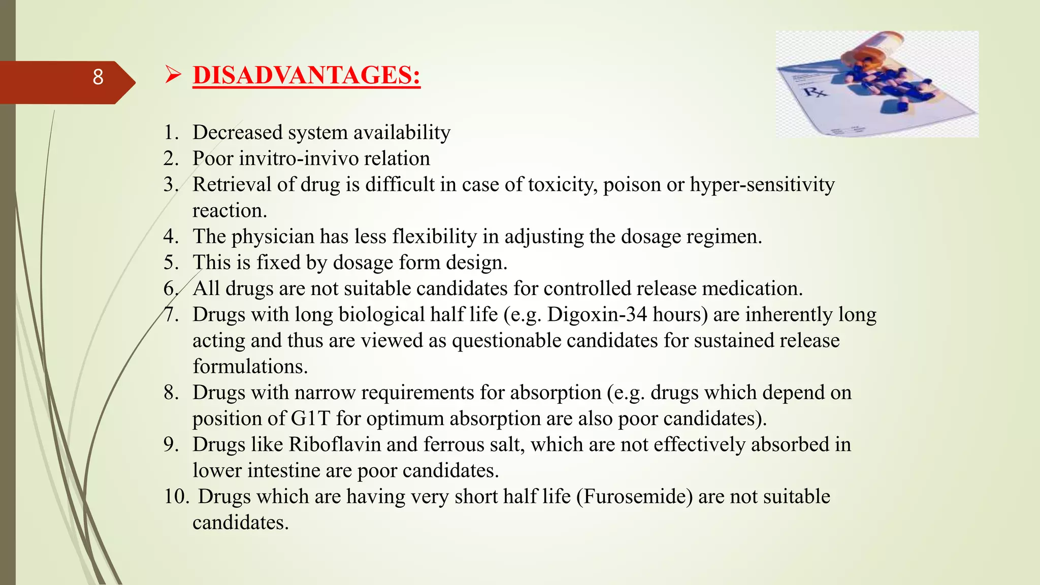 Controlled drug delivery system | PPTX